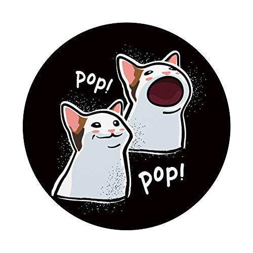 Popping Cat Meme / Pop Cat / Funny Cat Memes PopSockets PopGrip: Swappable Grip for Phones & Tablets