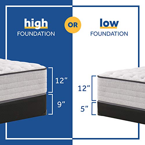 Sealy Posturepedic Spring Bloom Medium Feel Mattress and 9-Inch Foundation, King
