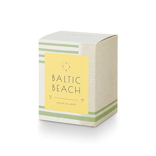 Illume Baltic Beach Seafare Glass Candle, White