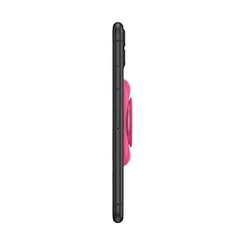 PopSockets Phone Grip with Expanding Kickstand, Slim PopSockets for Phone - Pocketable Neon Pink