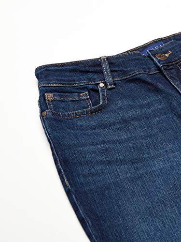 Bandolino Women's Mandie Signature Fit 5 Pocket Jean, Greenwich,10 Short