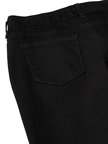 Bandolino Women's Mandie Signature Fit 5 High Rise Jean Regular, Saturated Black, 14 Short