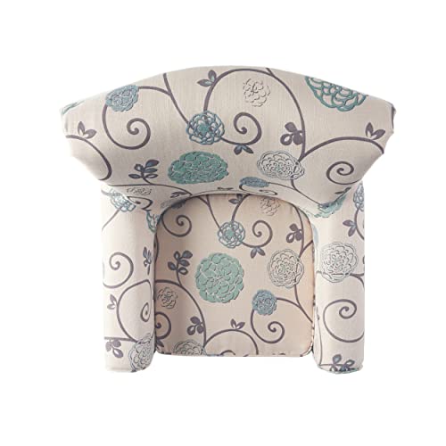 Christopher Knight Home Roseville Fabric Floral Club Chair, Blue Flowers