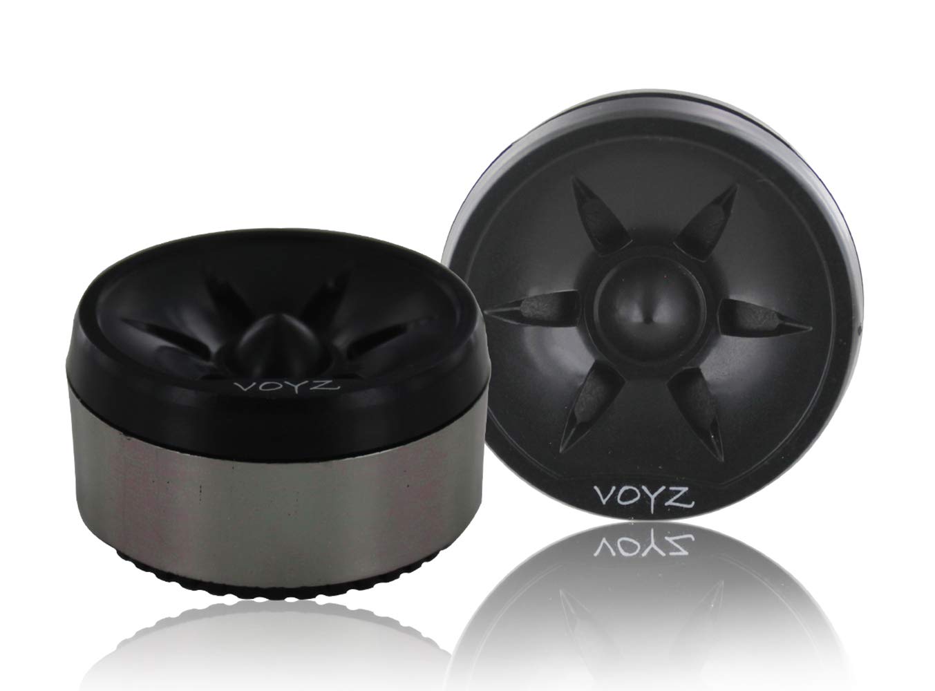 VOYZ High Performance Tweeters 1.6" 300 Watts Max Power Output - 4-8 ohm for Car Audio Super High Frequency Silk/Polymer Composite Dome Tweeter Kit (1 Pair)