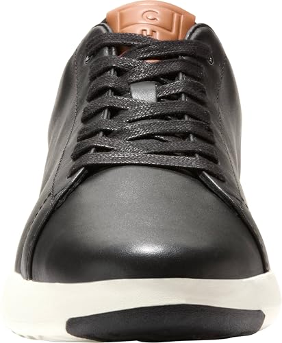 Cole Haan Men's Grandpro Tennis Fashion Sneaker, Black/British Tan, 10 M US