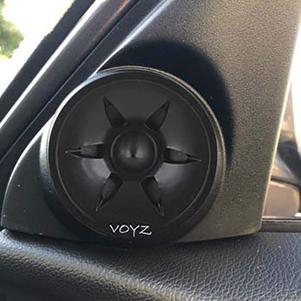VOYZ High Performance Tweeters 1.6" 300 Watts Max Power Output - 4-8 ohm for Car Audio Super High Frequency Silk/Polymer Composite Dome Tweeter Kit (1 Pair)