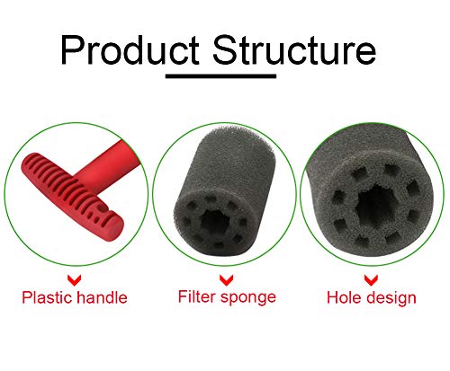 Huakun 1 Set Wheel Fitting Lug Nut Cleaning Brush Detachable Car Detailing Tool Soft Sponge Cleaner Used to Clean Dead Corners Around Various Nuts