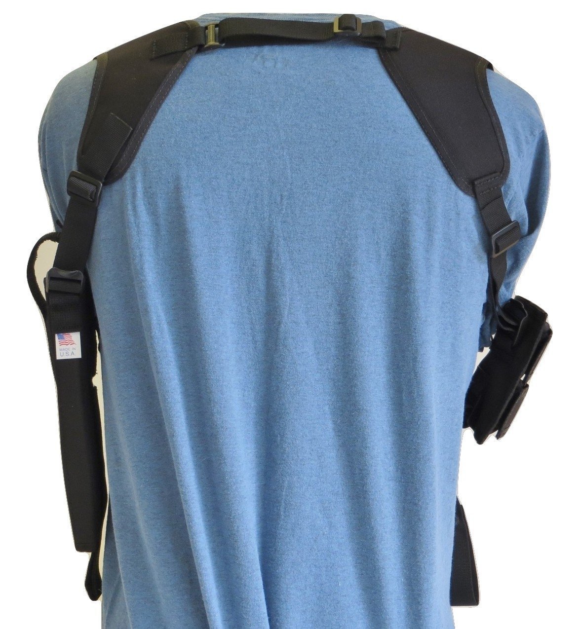 Federal Shoulder Holster for Ruger GP100, 4 Barrel with Double Speedloader Pouch