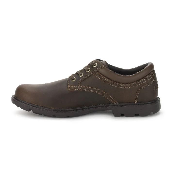 Rockport mens Storm Surge Water Proof Plain Toe oxfords shoes, Tan, 9.5 US