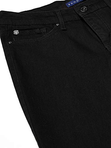 Bandolino Women's Mandie Signature Fit 5 High Rise Jean Regular, Saturated Black, 14 Short