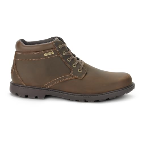 Rockport mens Storm Surge Water Proof Plain Toe chukka boots, Tan, 9.5 W US