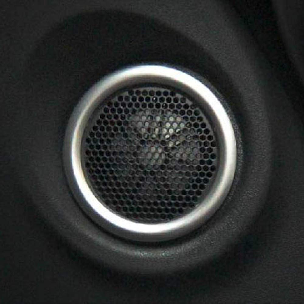VOYZ Mini Car Tweeter Kit - 180W Power | 1.6" High Frequency Silk Dome | High Fidelity, Efficiency | 4Ω Impedance | Dual Mounting - Surface or Angle | Black - 1 Pair