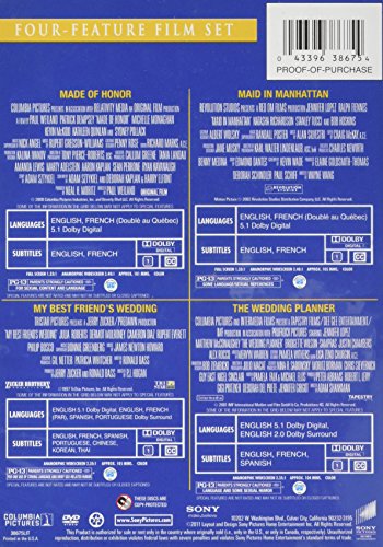 Made of Honor / Maid in Manhattan / My Best Friend's Wedding / Wedding Planner, the - Set