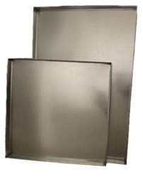 All Things Bunnies Galvanized Metal Slide in Cage Pans - 7 Sizes (24x36)
