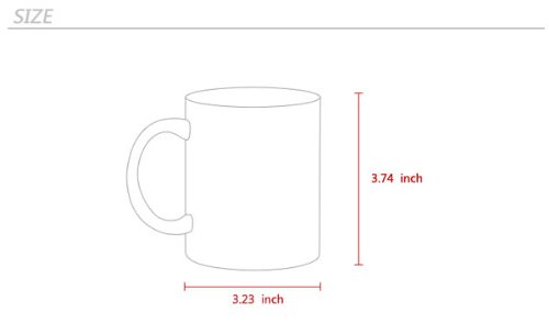 White Mug - Love Music Simple "I play piano good really good " Ceramic Coffee White Mug (11 Ounce) - Best Houseware / Necessities / Gifts / Useful Choice