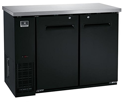 Kelvinator KCBB48SB 48" Double Solid Door Back Bar Refrigerator 11.8 cu. ft.
