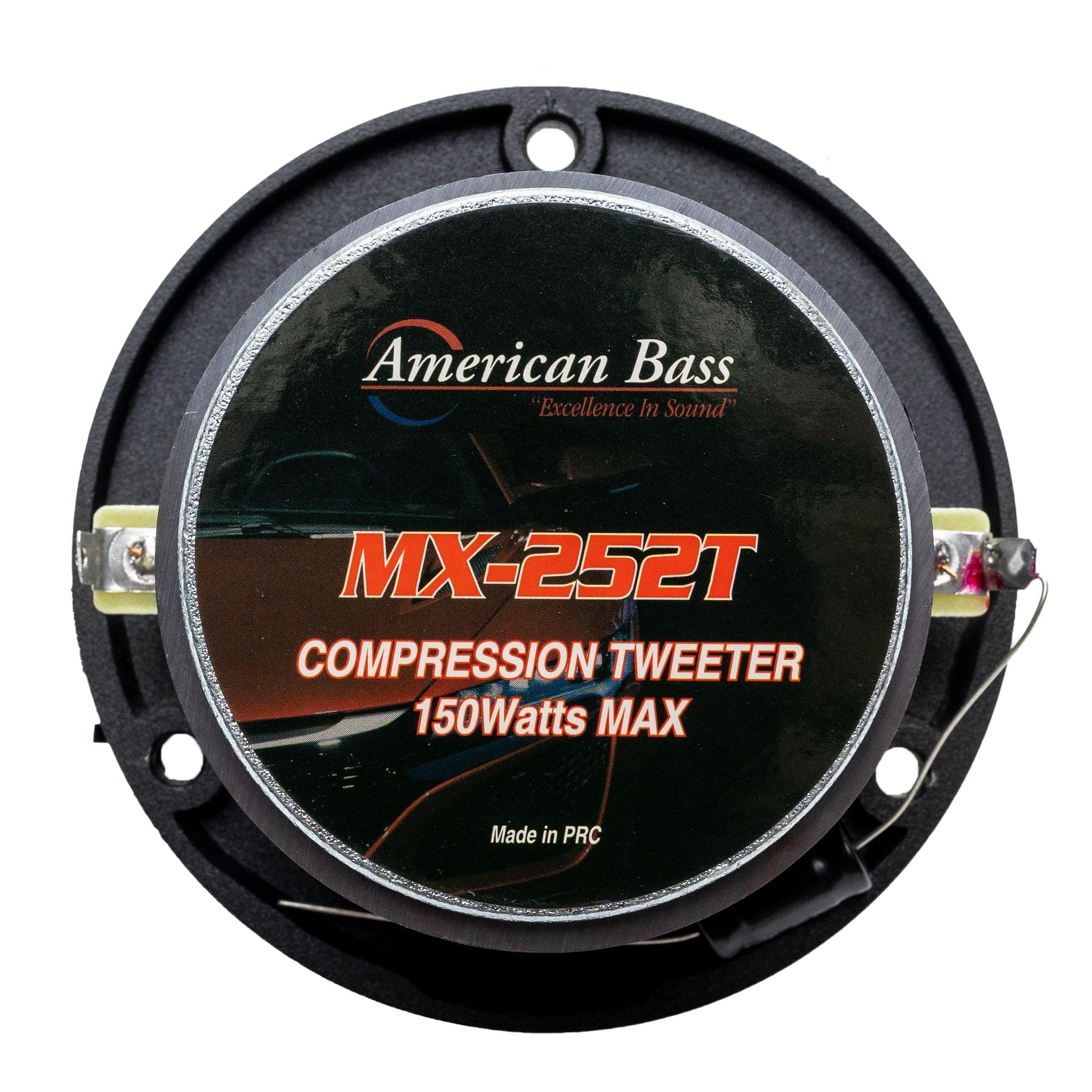 American Bass MX252T- 1 Inch Compression Tweeters 4Ohm 150W Max Sold in Pairs