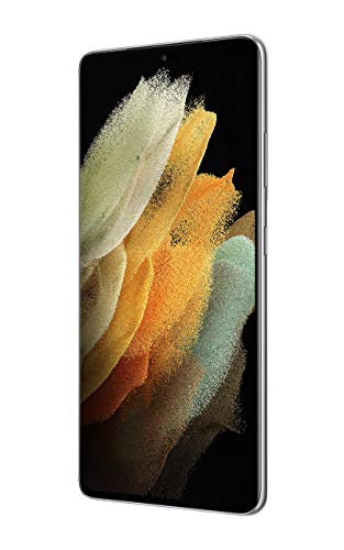 Samsung Galaxy S21 Ultra 5G, US Version, 128GB, Phantom Silver - Unlocked (Renewed)