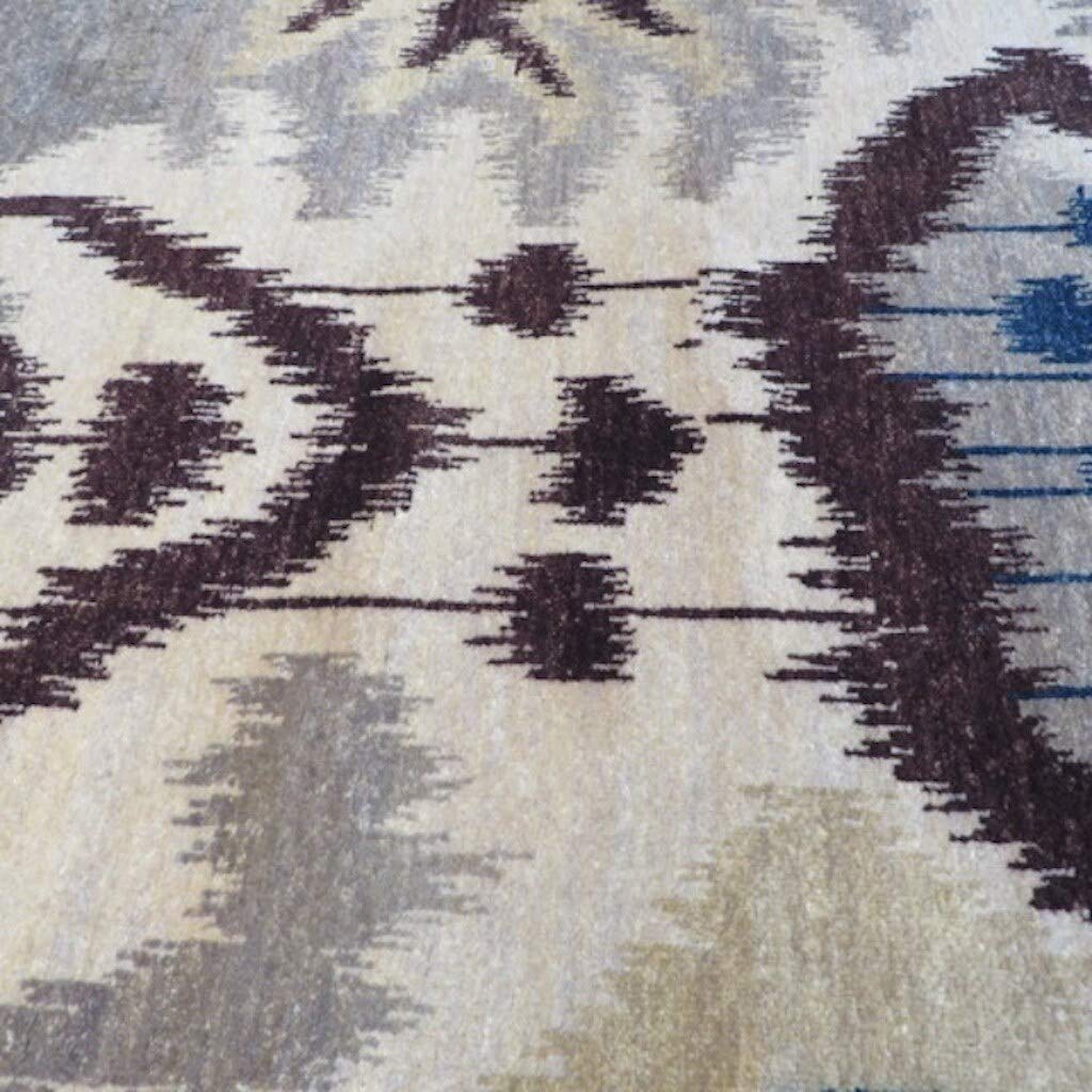 Oriental Rug Galaxy Hand-Knotted Oriental Gray Wool Ikat Rug - 8' x 10'7