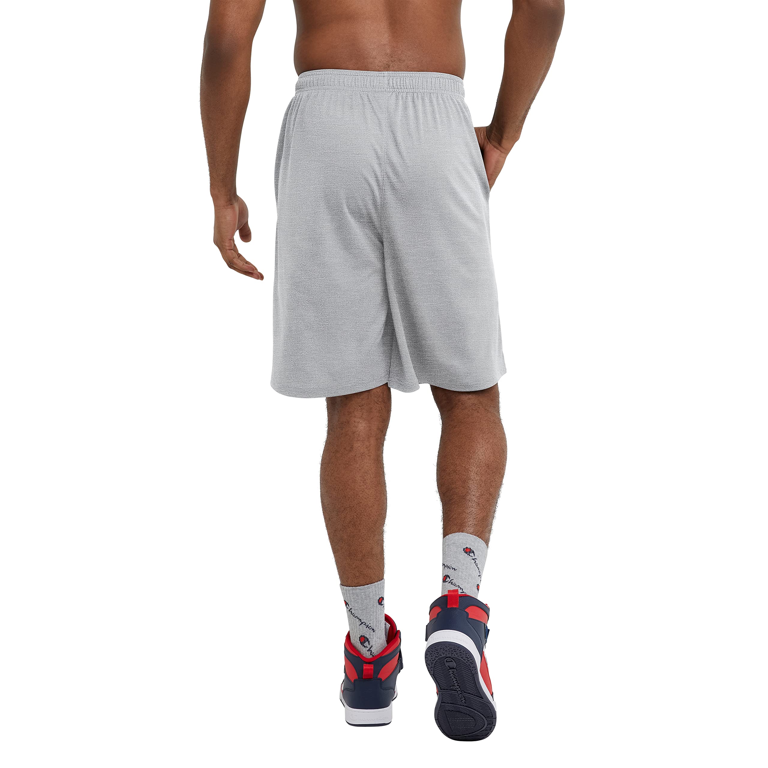 Champion mens 10" Core Training athletic shorts, Oxford Gray, X-Large US