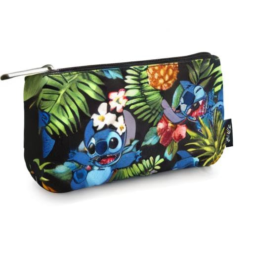 Loungefly Disney Lilo & Stitch Hawaiian Print Cosmetic Bag Pouch