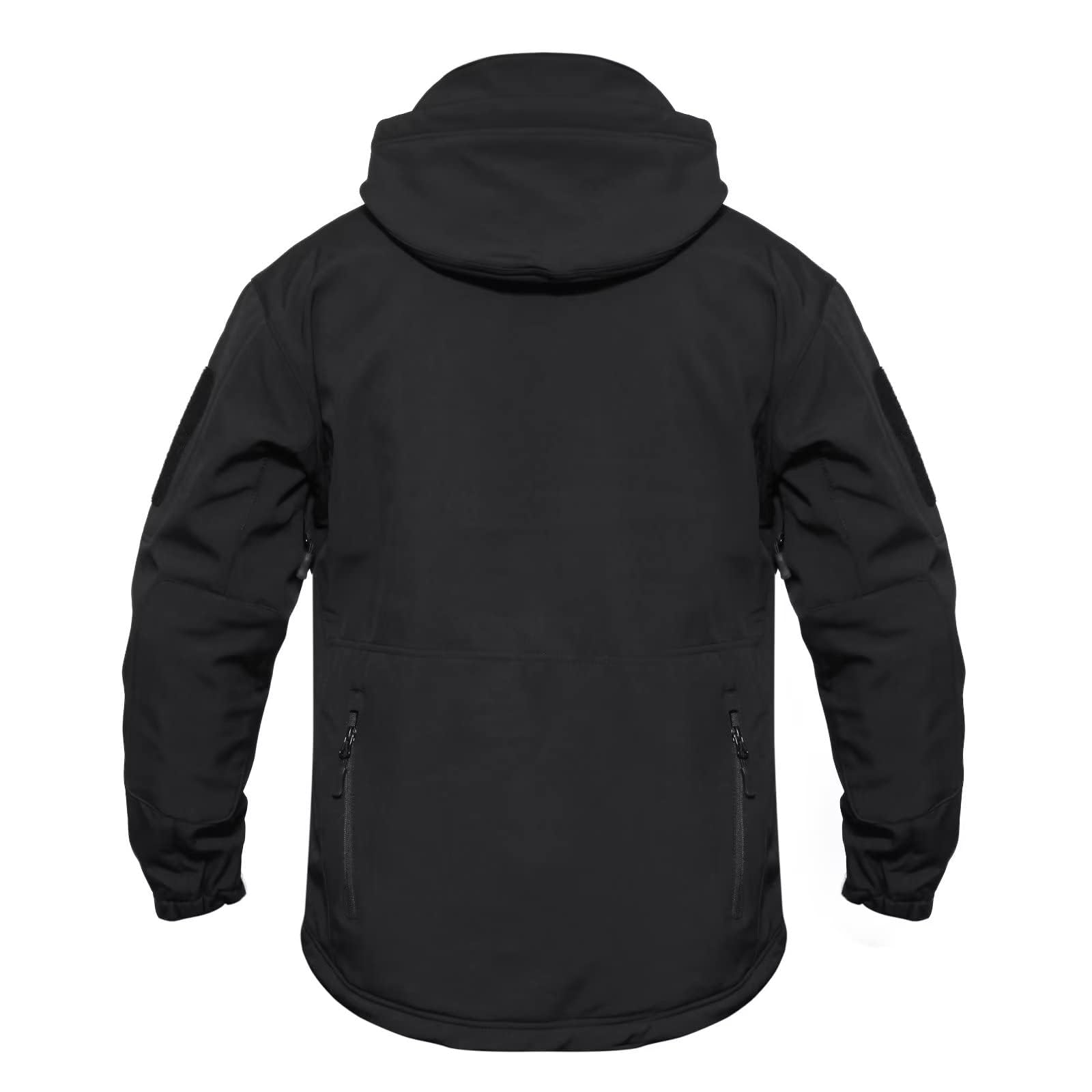 MAGCOMSEN Tactical Winter Shell Jacket for Men - Waterproof Ski and Snowboard Jacket