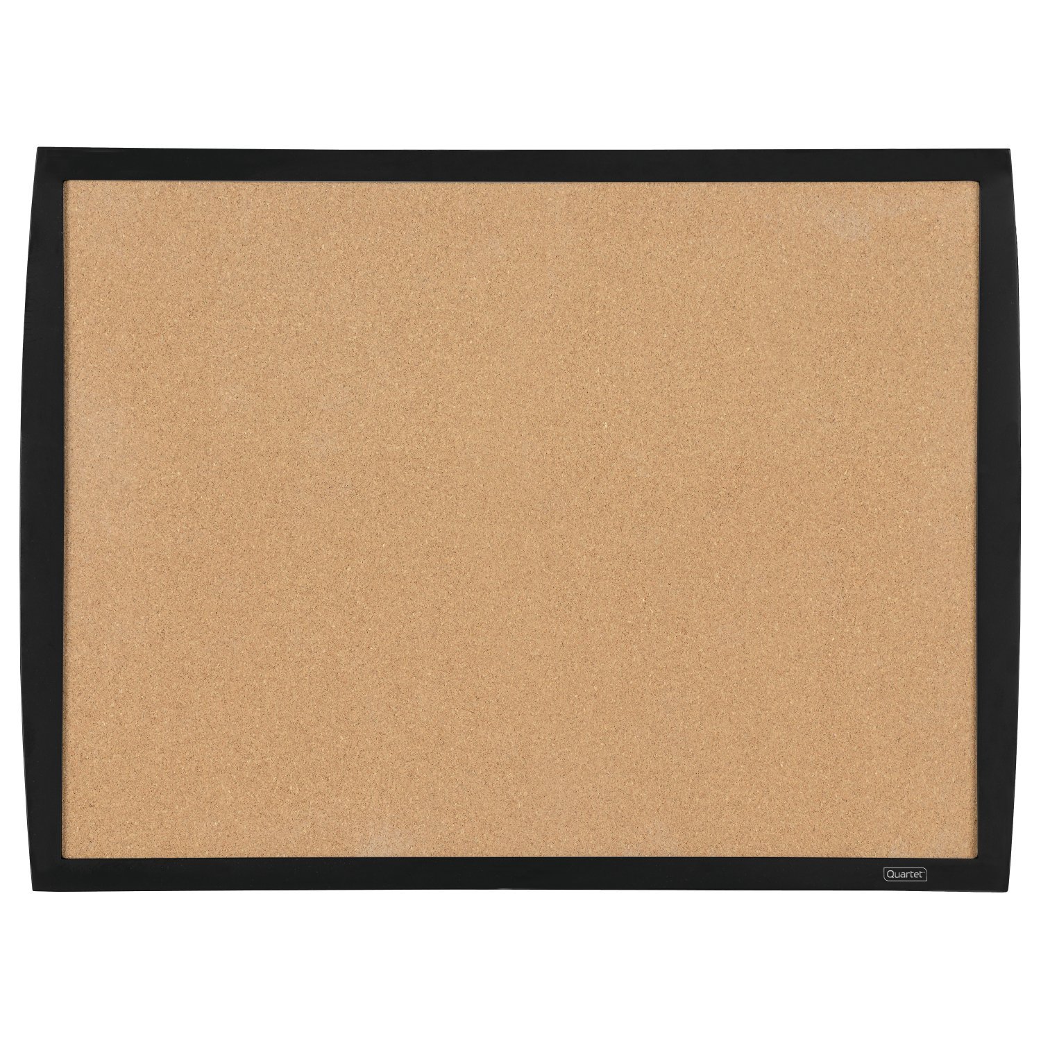 Quartet Cork Bulletin Board, 17"x23", Black Frame (33271-BK)