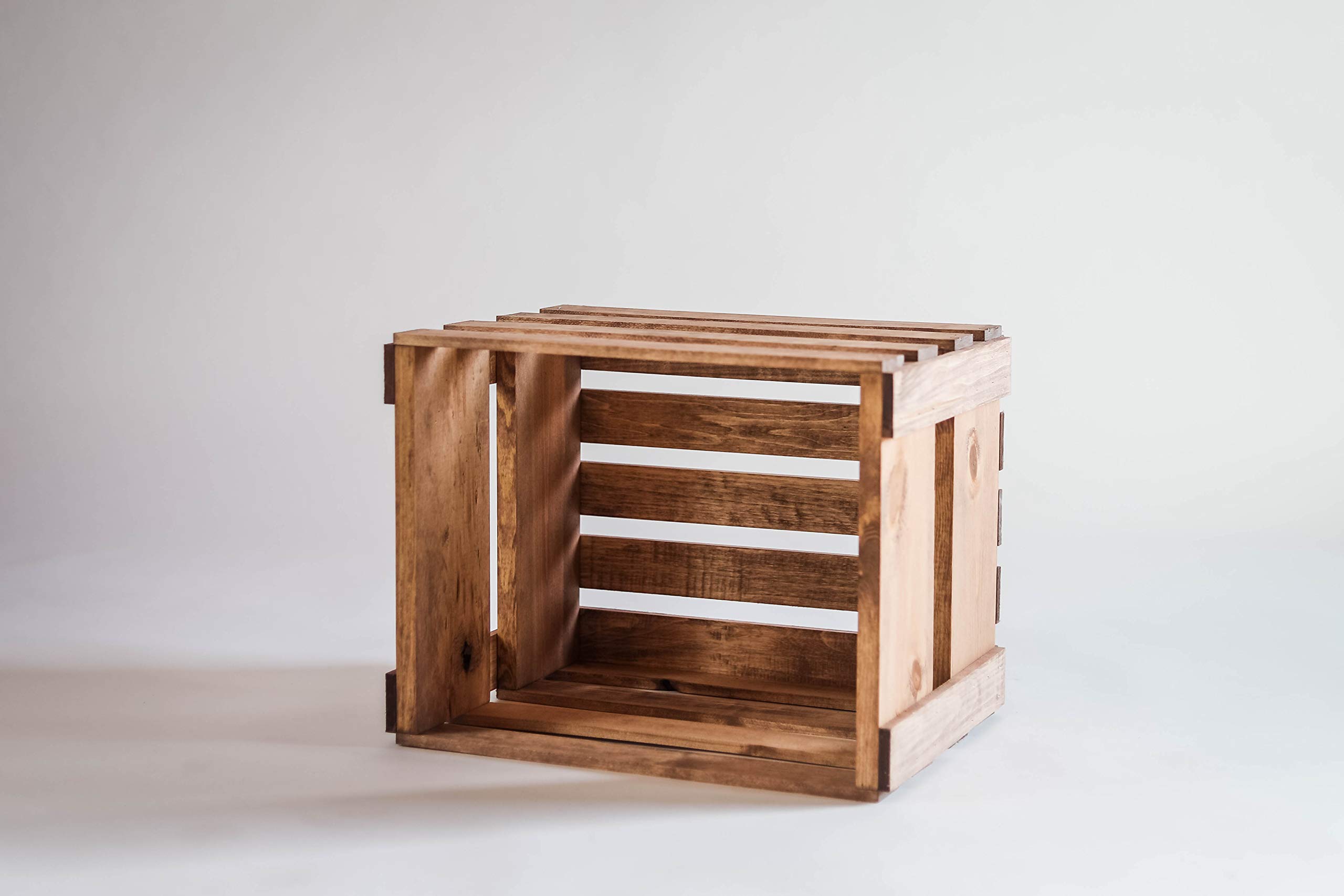 Darla'Studio 66 Vinyl Record Holder Wood Crate
