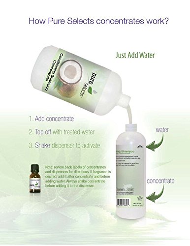 Pure Selects Dish Soap Concentrate • 2 Pack • Each Quart of concentrate makes 4 quarts of Dish Soap • All Natural • No added Fragrance or Dye • NO ANIMAL TESTING