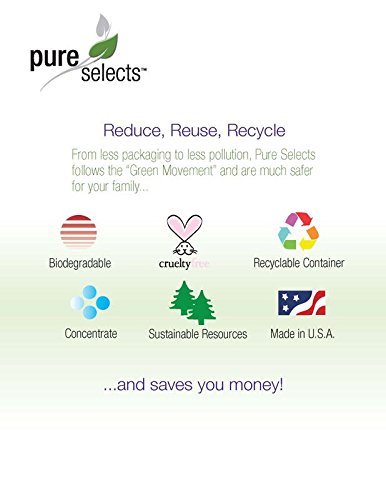 Pure Selects Dish Soap Concentrate • 2 Pack • Each Quart of concentrate makes 4 quarts of Dish Soap • All Natural • No added Fragrance or Dye • NO ANIMAL TESTING