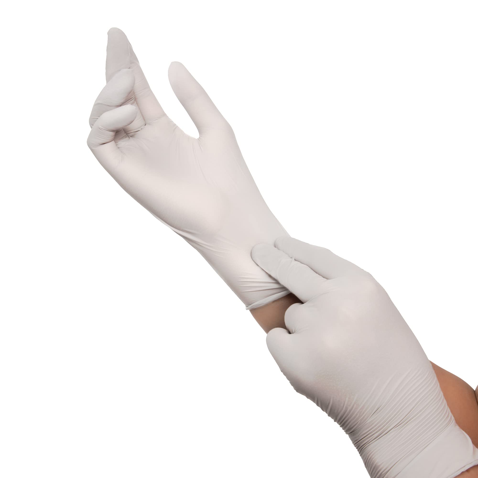 HALYARD Sterling Nitrile Exam Gloves, Powder-Free, 3.8 mil, 9.5", Gray, X-Small, 50705 (Case of 2000)