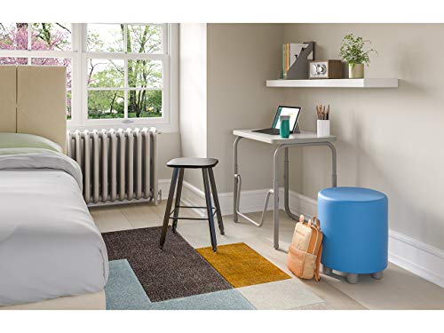 Safco Products AlphaBetter 2.0 Height β Adjustable Student Desk with Swinging Footrest Bar, Sit to Stand, 22"-30", Dry Erase