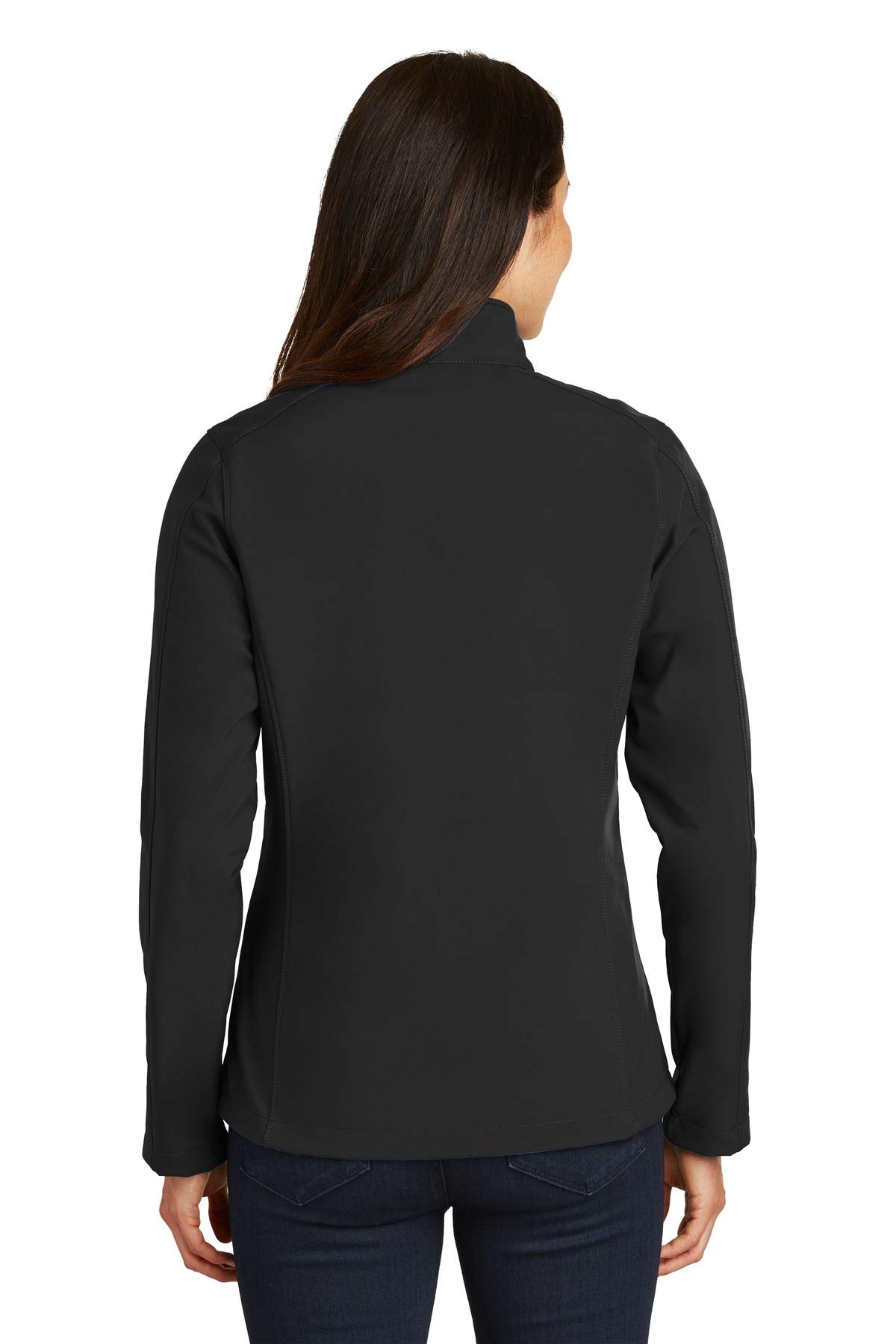 Port Authority Ladies Core Soft Shell Jacket. L317, Black, XXL