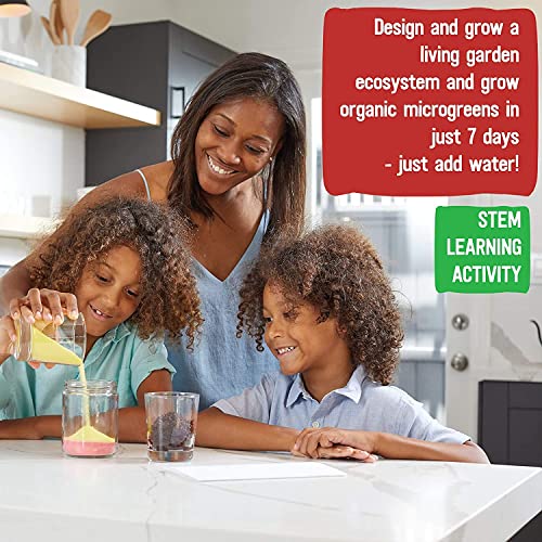 Back to the Roots Organic Kids Terrarium Grow Kit - Easy-to-Use DIY Set for All Ages Small