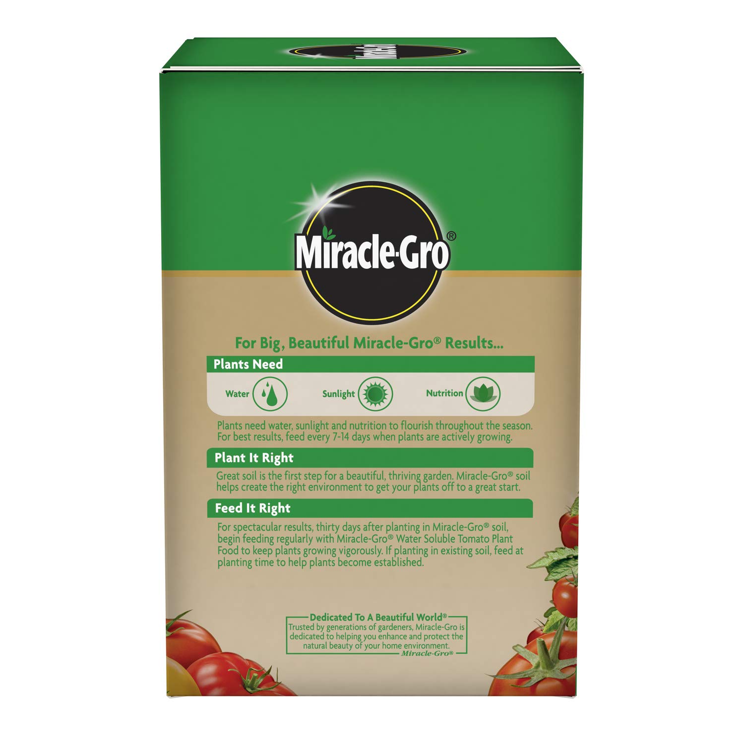 Miracle-Gro 2000422 Tomato Plant Food Tomato Fertilizer (6 Pack), 1.5 lb