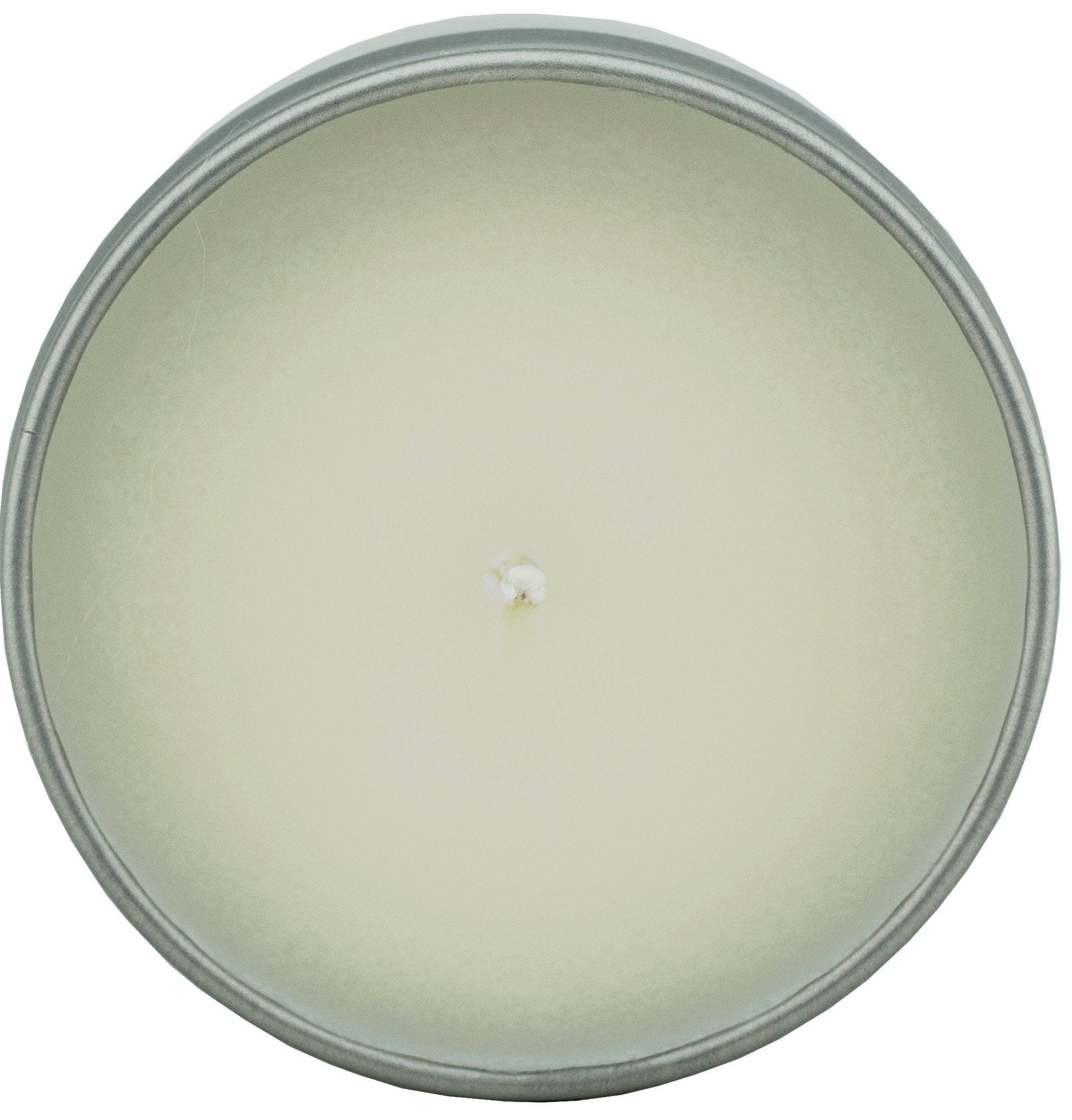 Premium 100% Soy Candle - 8oz Tin - Scent: Cinnamon Vanilla - The Scent of Spicy Cinnamon w/Sweet Vanilla.