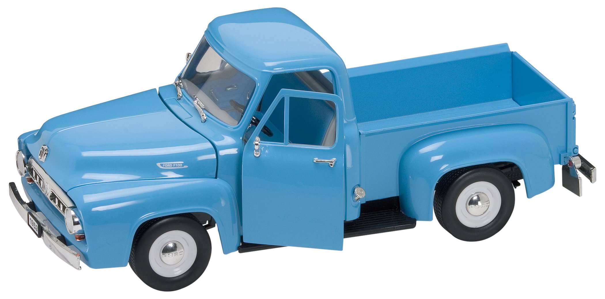 ROAD SIGNATURE 92148 Scale 1:18 1953 Ford F-100 Pick Up Vehicle, Light Blue