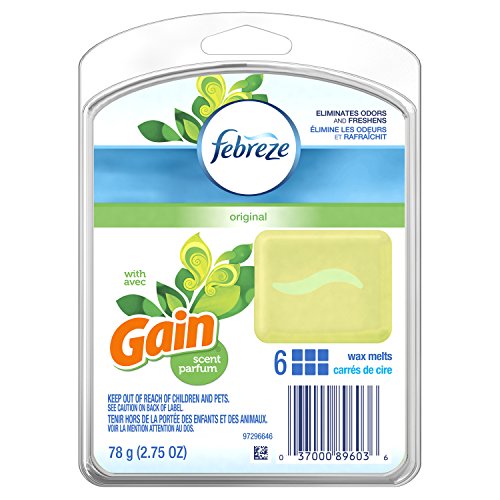 Febreze Wax Melts Gain Original Air Freshener (1 Count, 2.75 Ounce)