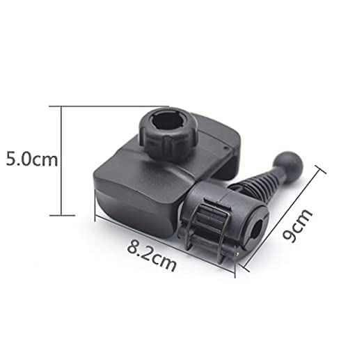 sumcoo Car Seat Phone Holder Mount for Kids, Ring Light Tripod Stand Phone Mount Holder Clamp Post Flexible Direction Adapter Rotatable Monopod Selfie Stick Adjustable for Live Stream/TikTok/YouTube