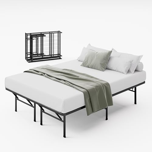 ZINUS SmartBase Heavy Duty Mattress Foundation, 14 Inch Metal Platform Bed Frame, No Box Spring Needed, Sturdy Steel Frame, Underbed Storage, Twin