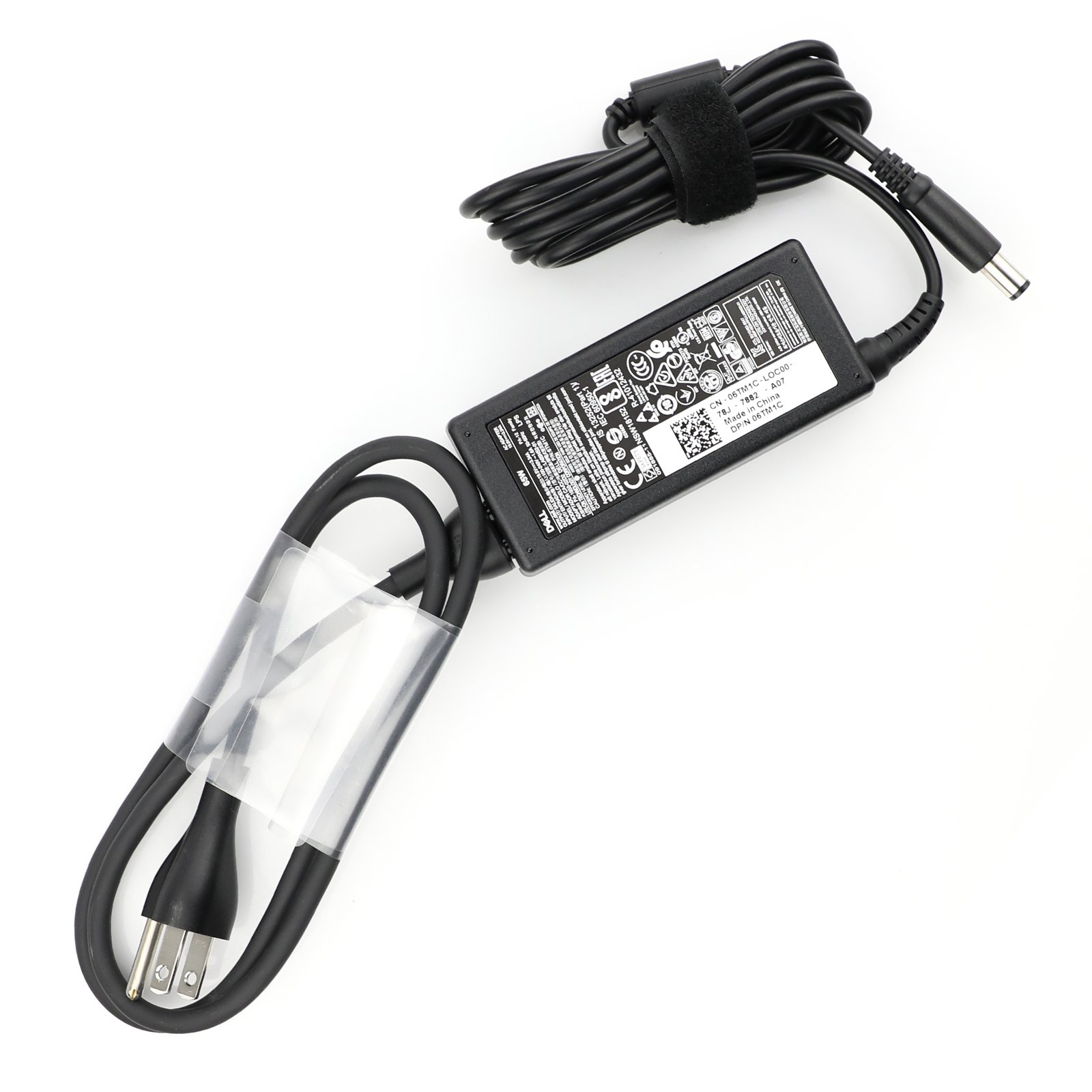 Genuine Original DELL 65W 19.5V 3.34A AC Power Supply Adapter Charger with Cable