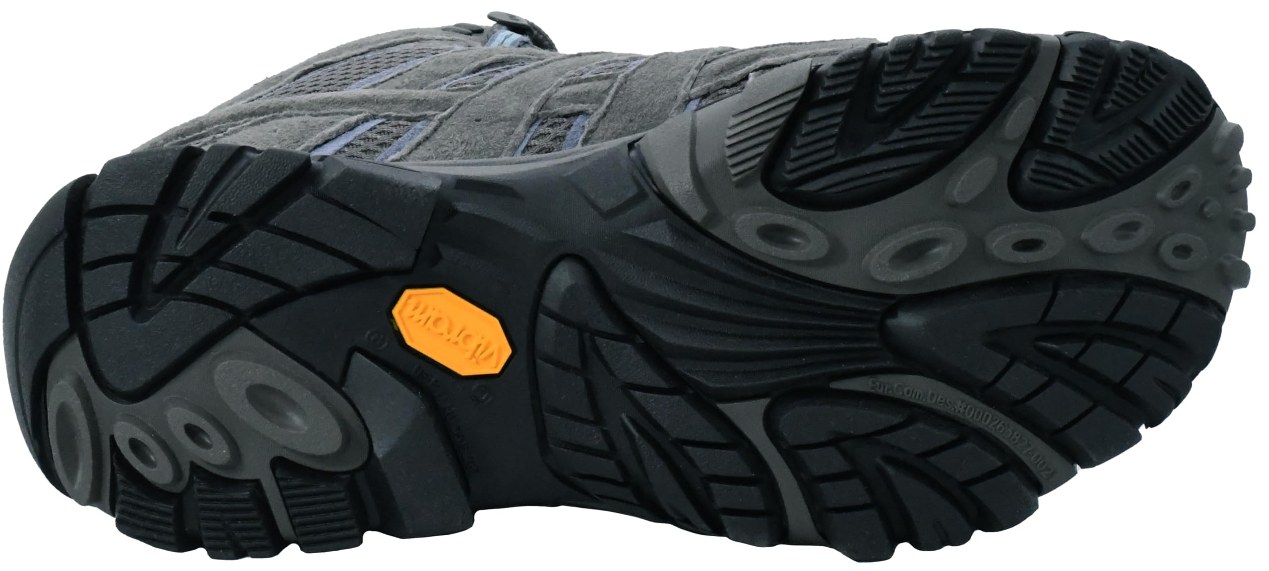 Merrell Women's Moab 2 Mid Waterproof Hiking Boot, Granite, 10 M US
