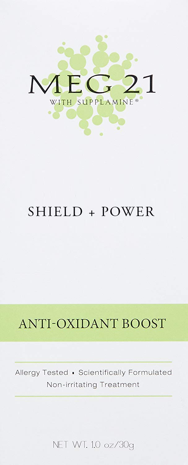 MEG 21 Anti-Oxidant Boost Shield + Power. Sun damage reversing repair serum Protects skin from inflammation, free radicals, oxidative stress, and environment Soothes and protects Allergy tested 1 oz