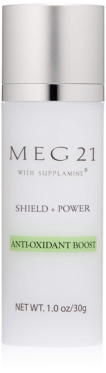 MEG 21 Anti-Oxidant Boost Shield + Power. Sun damage reversing repair serum Protects skin from inflammation, free radicals, oxidative stress, and environment Soothes and protects Allergy tested 1 oz