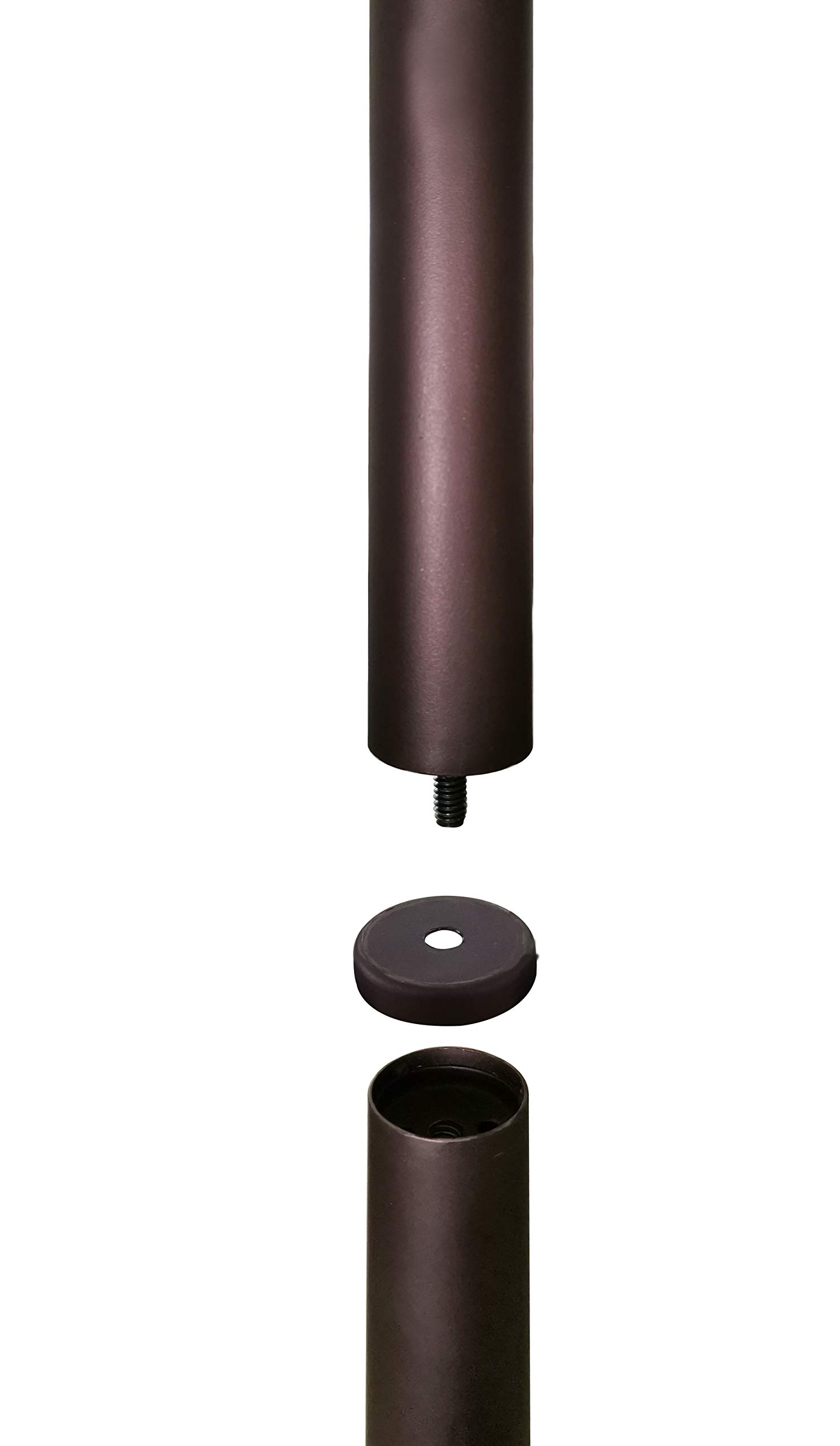 Kings Brand Furniture - Metal Hall Tree Freestanding Coat & Hat Rack with Branches, Bronze