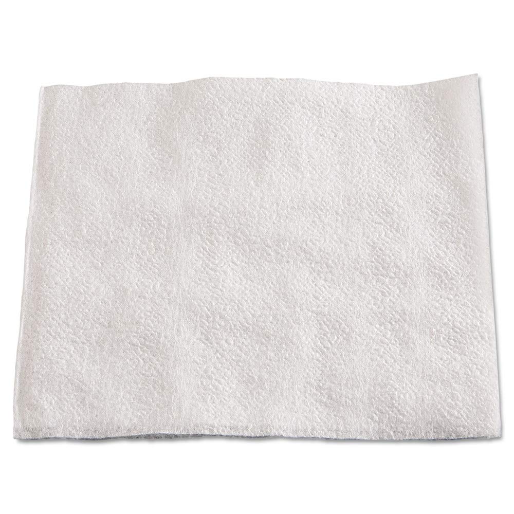 Boardwalk BWK8310 12 in. x 12 in. 1-Ply 1/4-Fold Lunch Napkins - White (6000/Carton)
