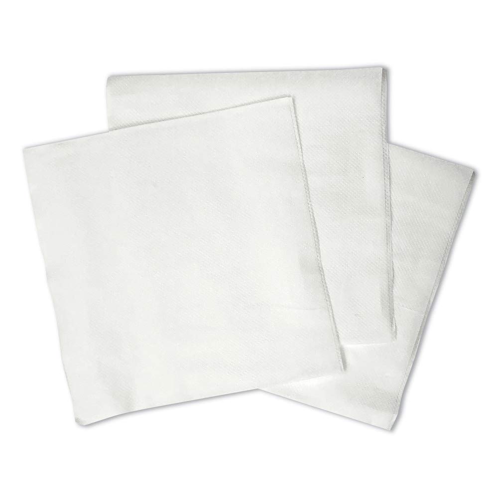 Boardwalk BWK8310 12 in. x 12 in. 1-Ply 1/4-Fold Lunch Napkins - White (6000/Carton)