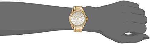 XOXO Women's XO178 Rhinestone-Accented Gold-Tone Watch