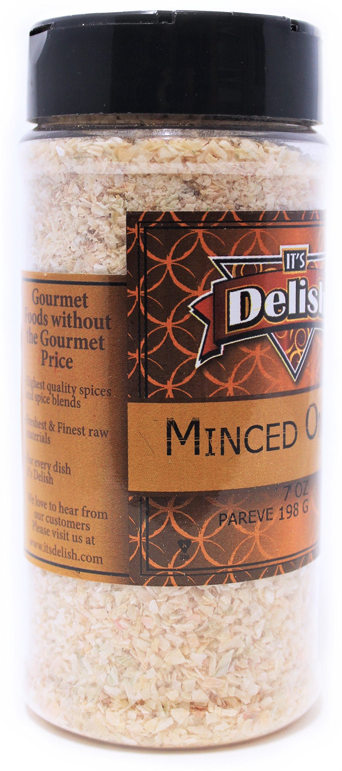 Minced Onion by Its Delish, 7 Oz Medium Jar