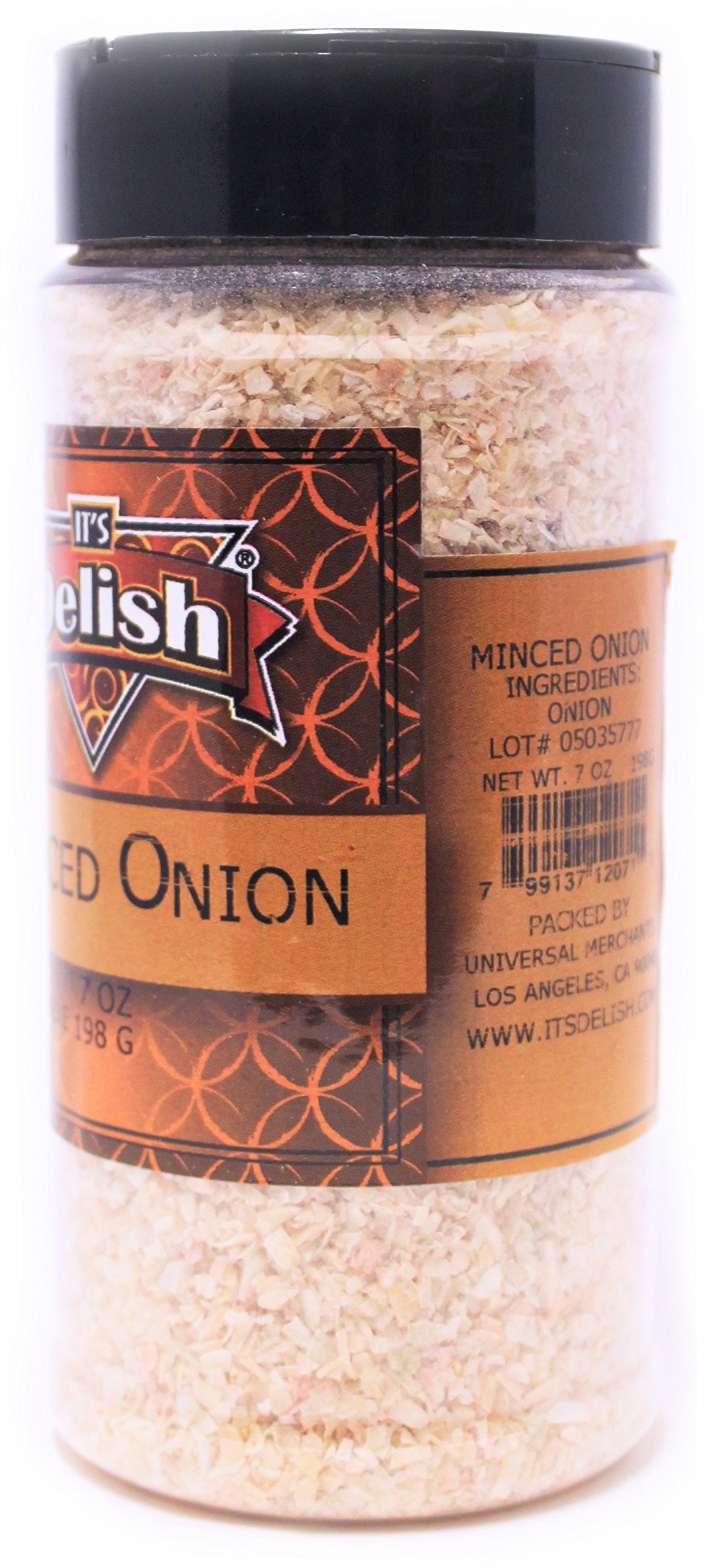 Minced Onion by Its Delish, 7 Oz Medium Jar